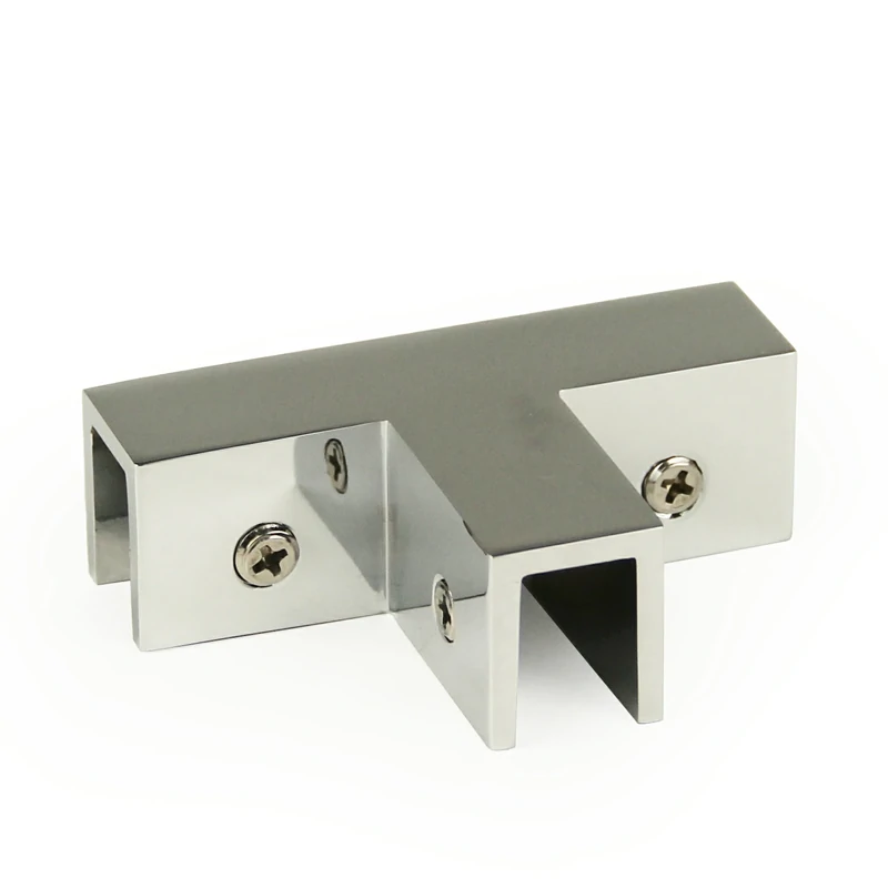 90° "T" Sleeve-Over Bracket Shower Glass Clamp - Aleader Machinery