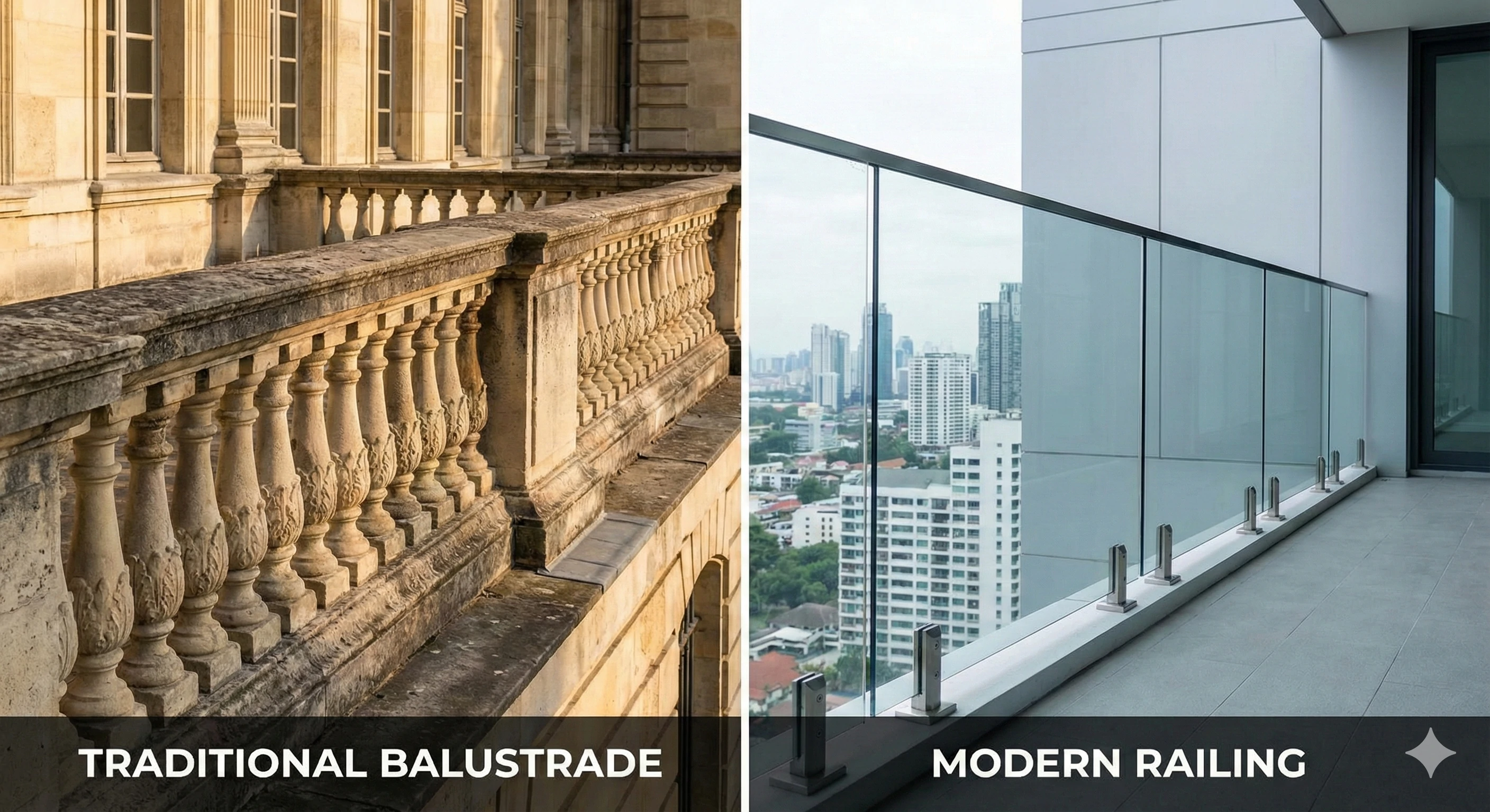 Railing vs. Balustrade: What is the Real Difference? - Aleader Machinery